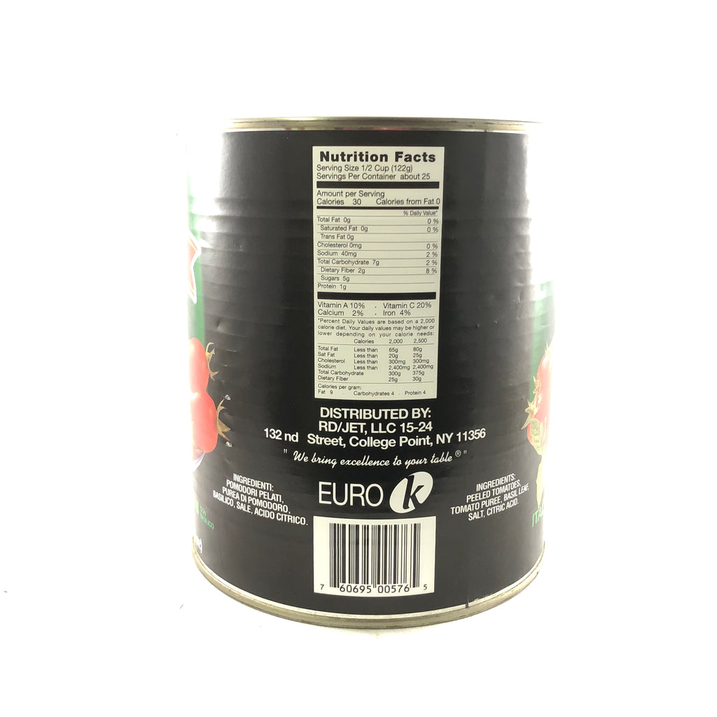 Supremo Italian Peeled Tomatoes with Basil Leaf – African Food Supermarket