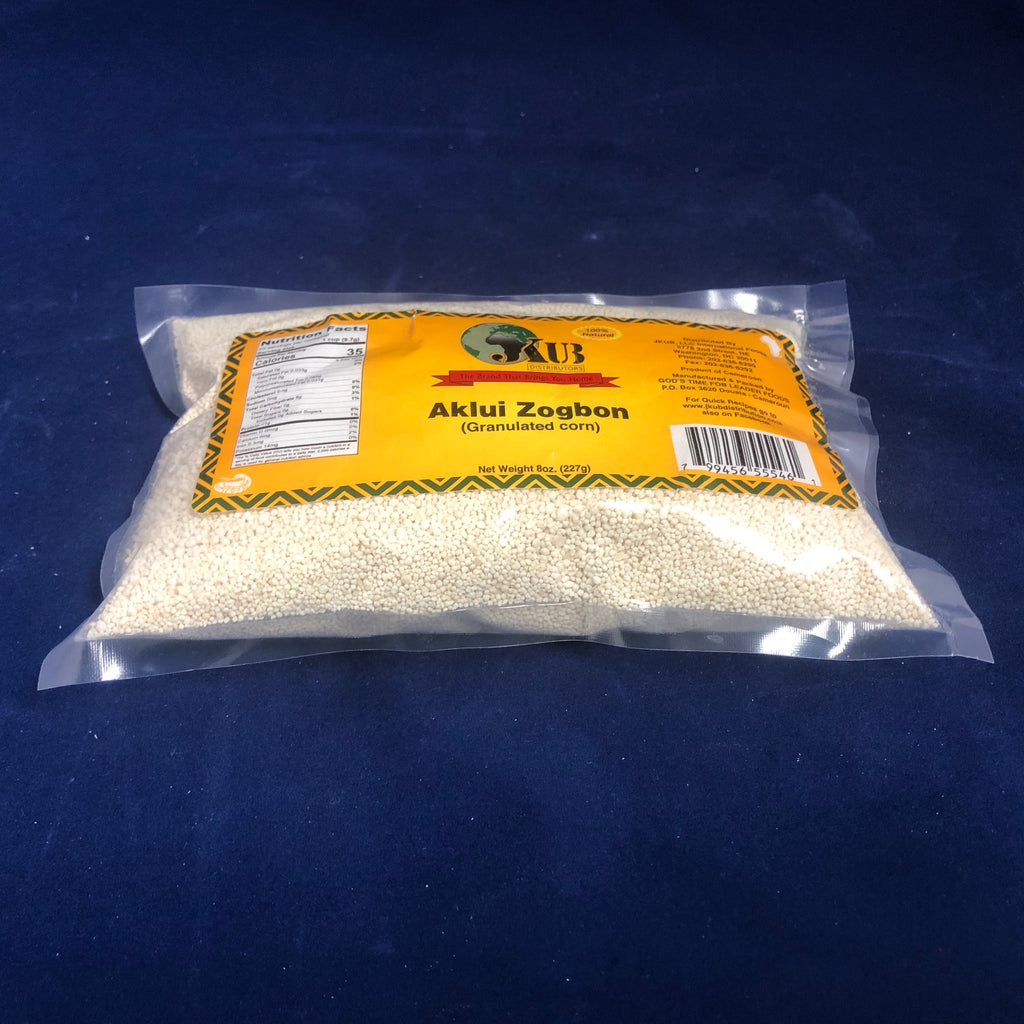 Aklui Zogbon - Granulated Corn 8oz – African Food Supermarket